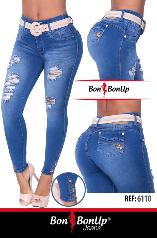 6110 BonBonUp Colombian Jeans – Shop Simply Shapely